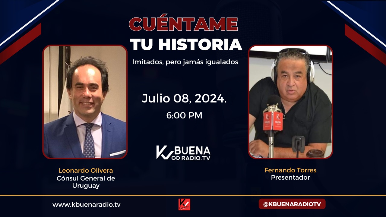 Leonardo Olivera Cónsul General de Uruguay #CuentameTuHistoria # ...